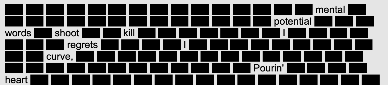 Blackout – voidspace