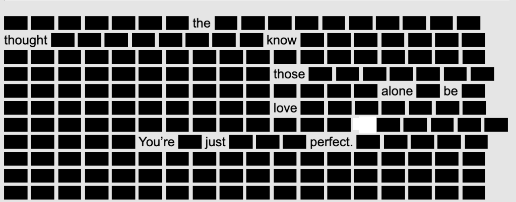 Blackout – voidspace